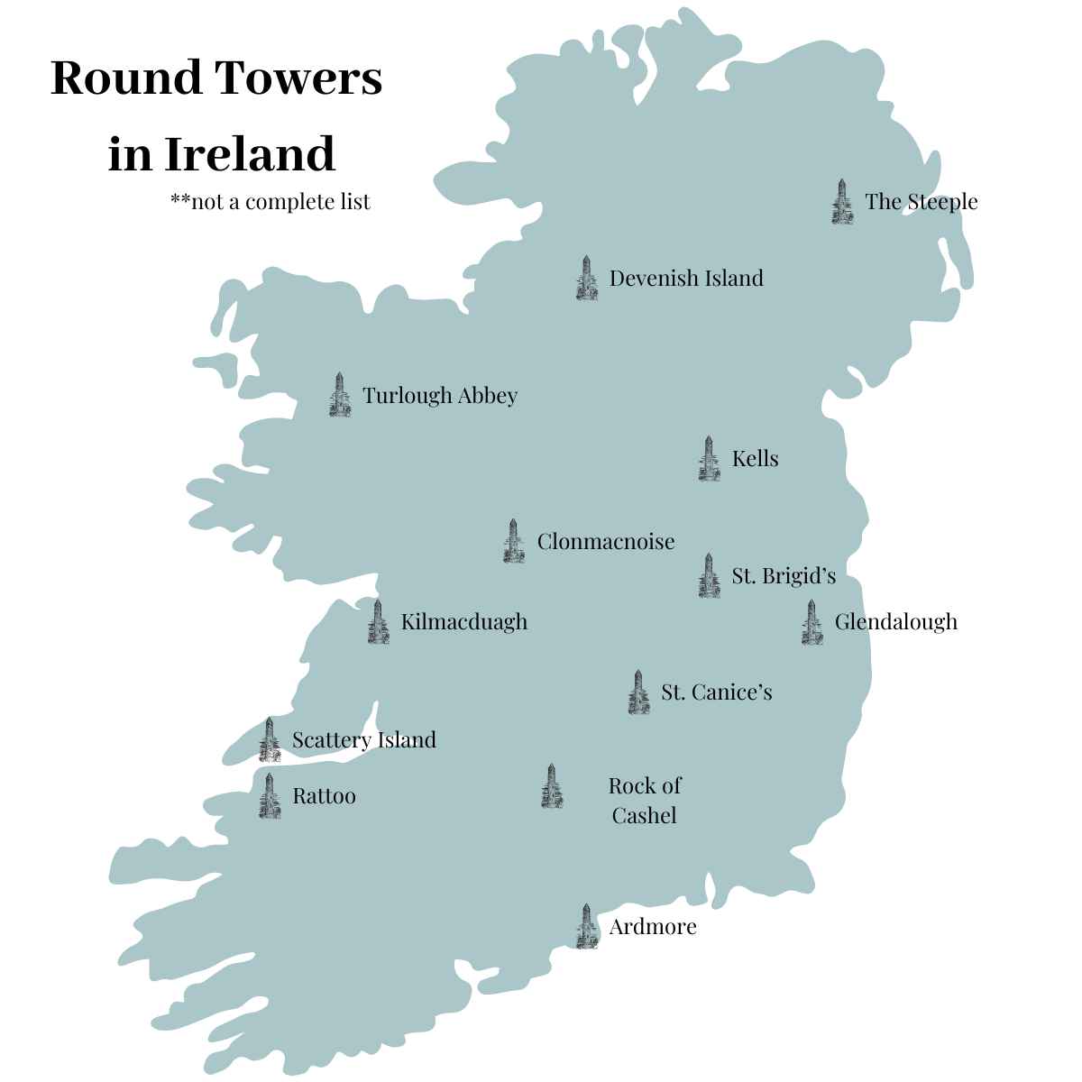 Round Towers - Amazing Ireland Experiences